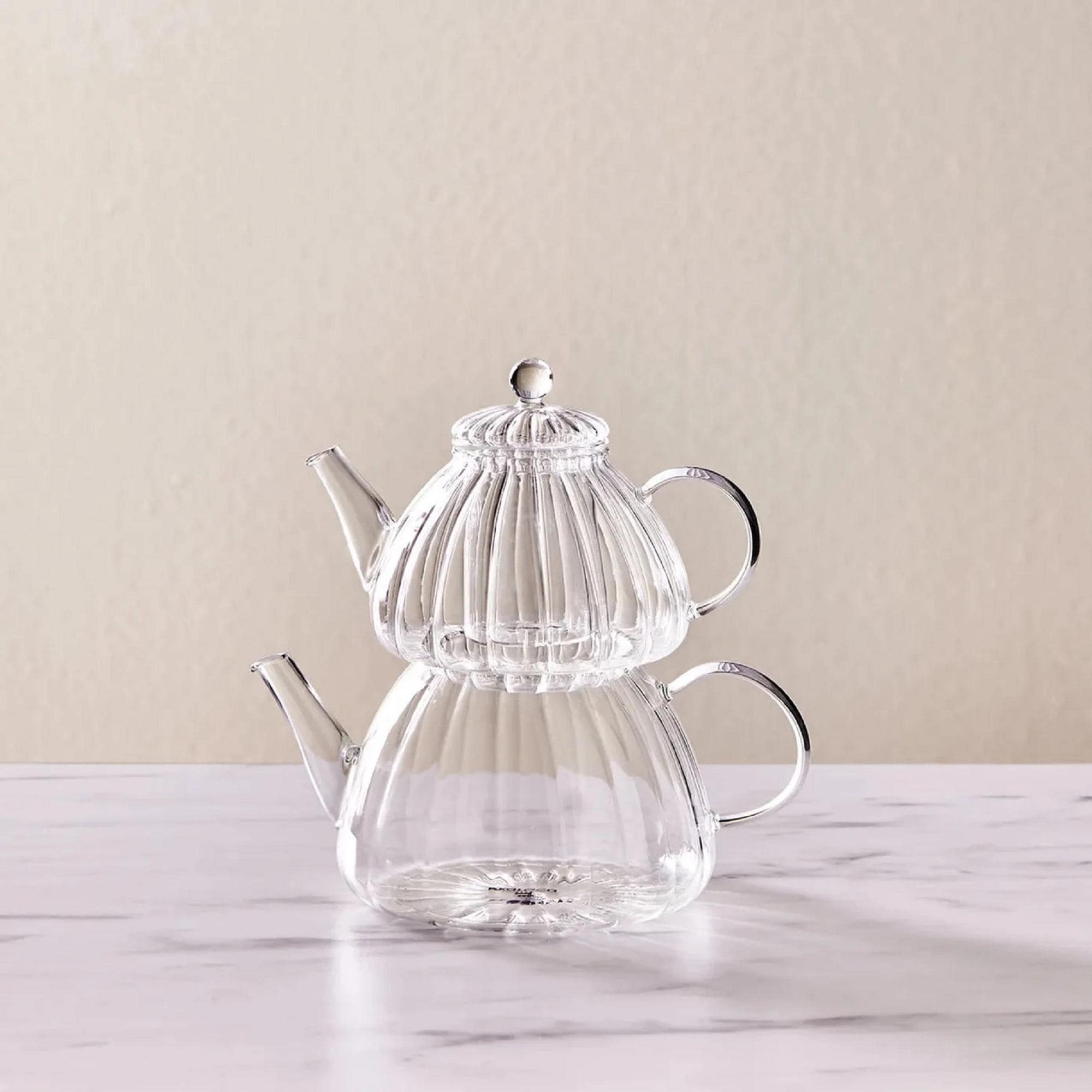 Glass Turkish Teapot Set – Induction & Non-induction Options, Small and ...