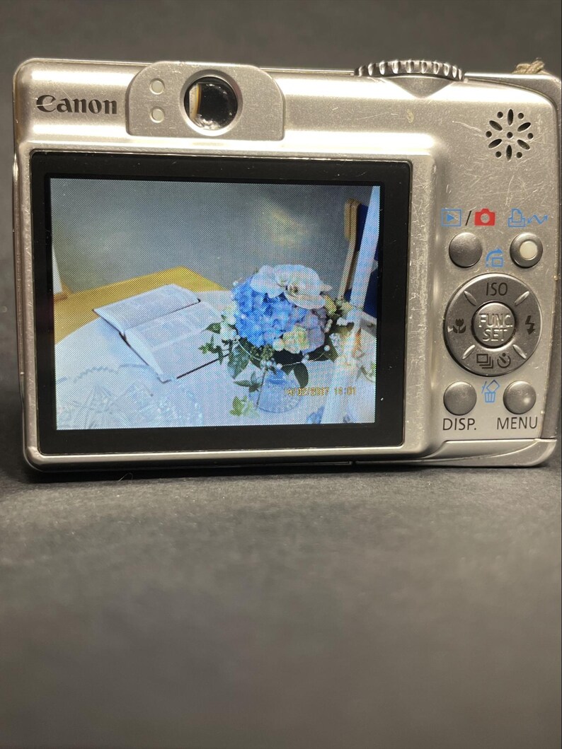 Canon Powershot A560 Compact Digital Camera, 7.1MP, 4x Optical Zoom ...