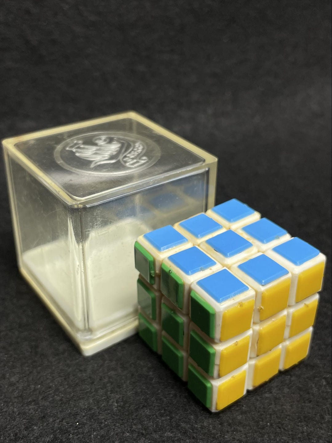 Vintage Mini Rubik’s Cube (USSR), 3×3×3 Cm — Original “odessa” Plastic ...