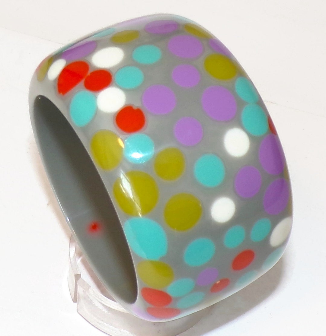 Sobral Rare Retired Bolas Bolinhas PML07 Polka Dots Artist Made Bangle ...