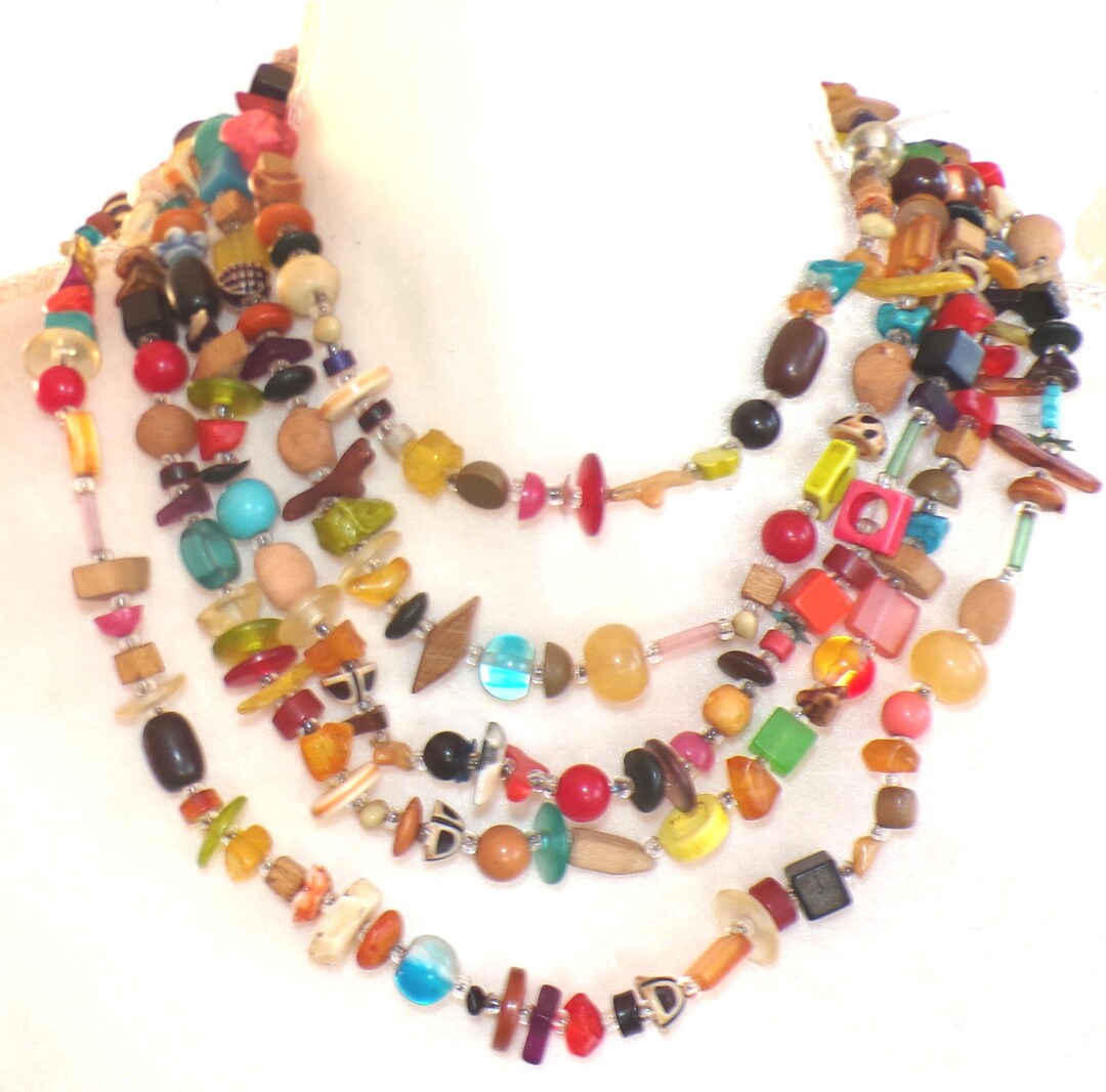 Sobral Early Aventuras 5 Voltas Multicolor Small Beads Artist Made ...