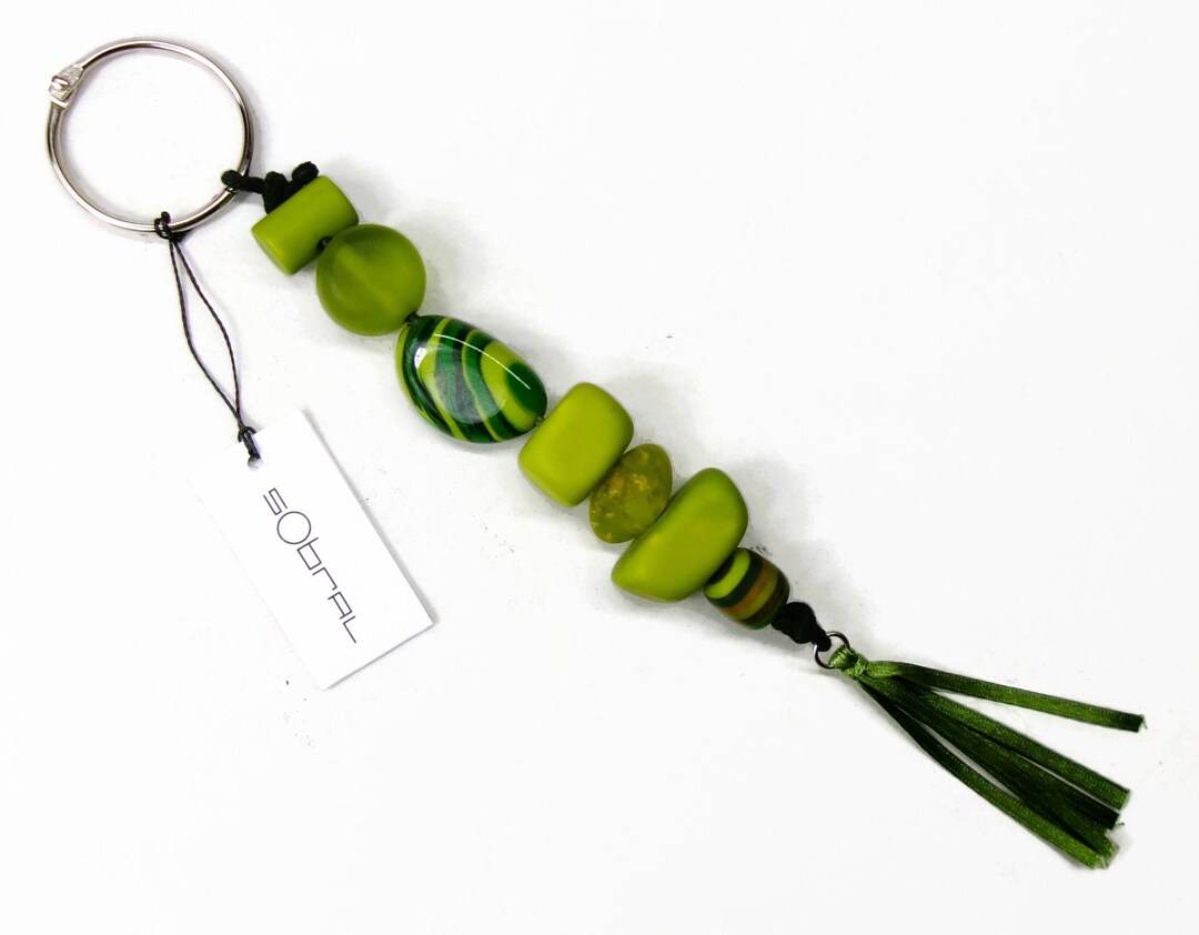 Sobral Brazil Indiana Chunky Citrano Green Statement Artist Made Key ...