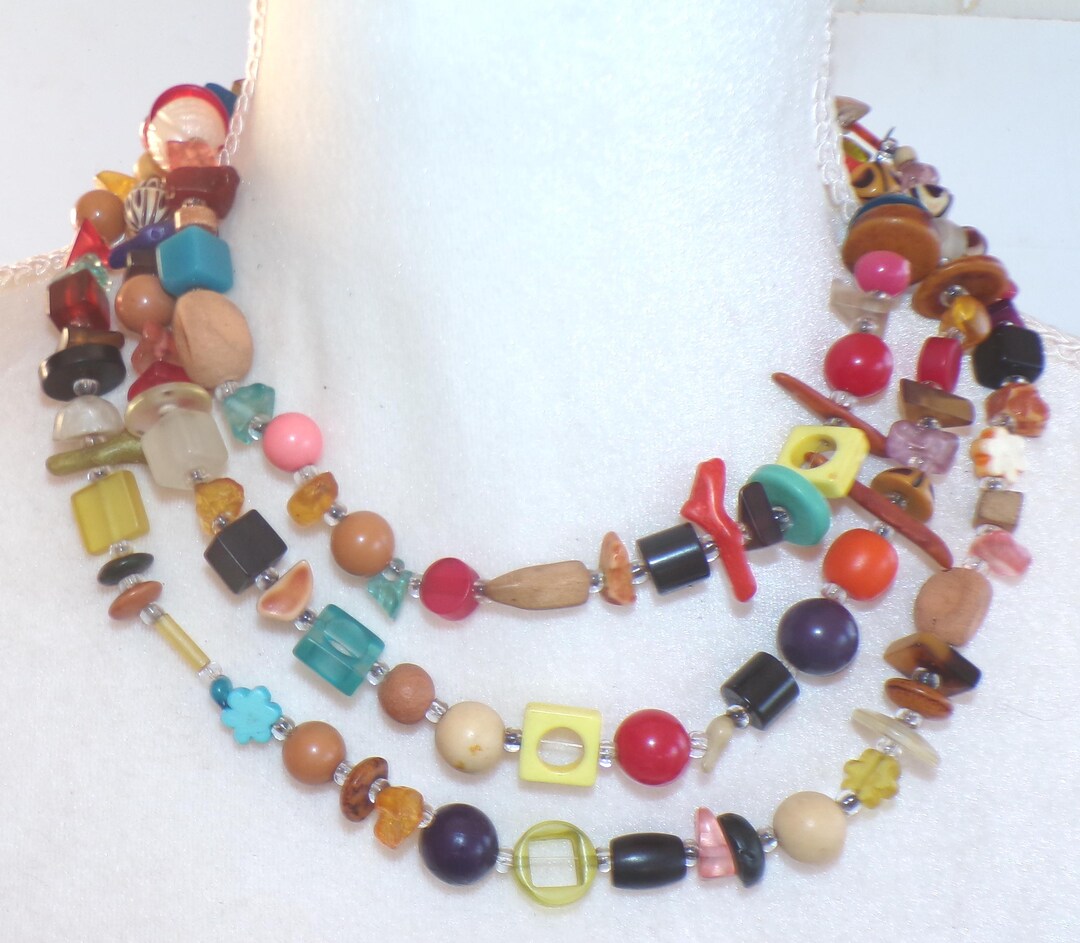 Sobral Early Aventuras 3 Voltas Multicolor Small Beads Artist Made ...