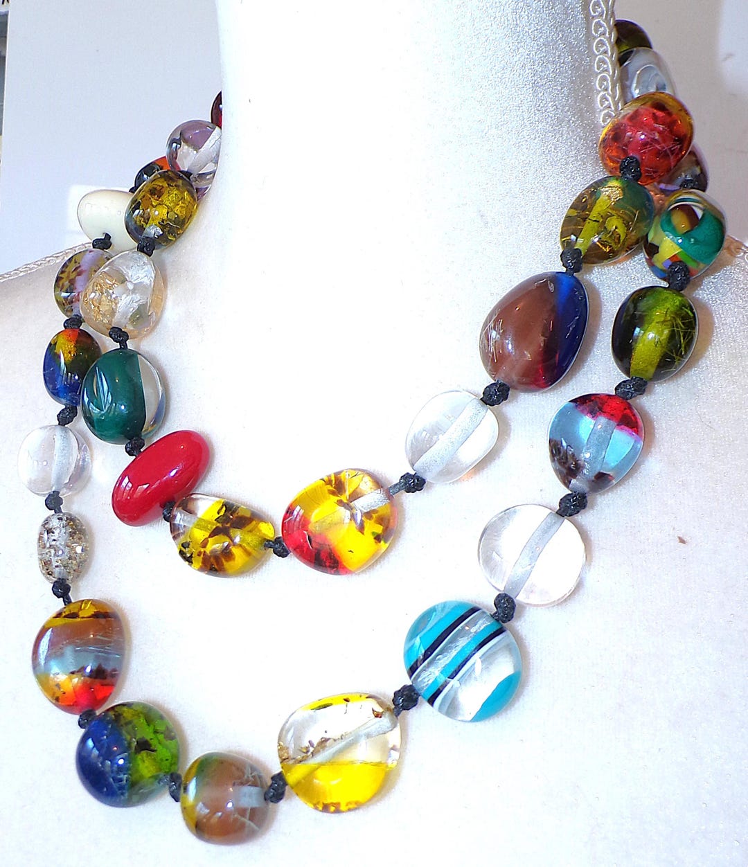 Sobral Atelie Aventuras Indiana Mixed Bead Artist Made Statement ...