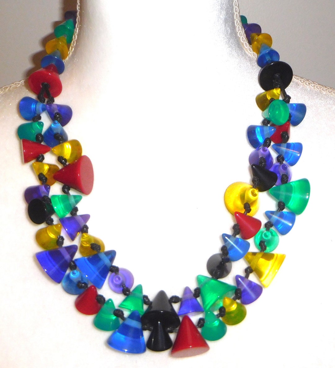 Sobral Mix 2023 Lagerfeld Double Strand Multi Cones Spike Beads Artist ...