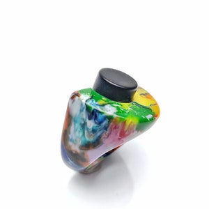 Sobral Geometria Circulo Half Moon Multicolor Pollock Artist Made ...