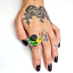 Sobral Geometria Circulo Half Moon Multicolor Pollock Artist Made ...