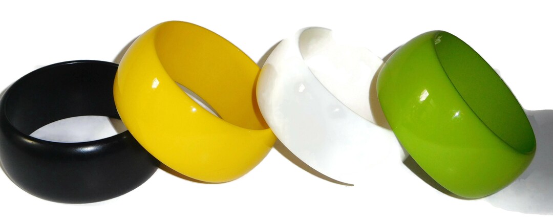 Sobral Sortidos Unico PB34 Opaque Artist Made Bangle Bracelets Mix ...