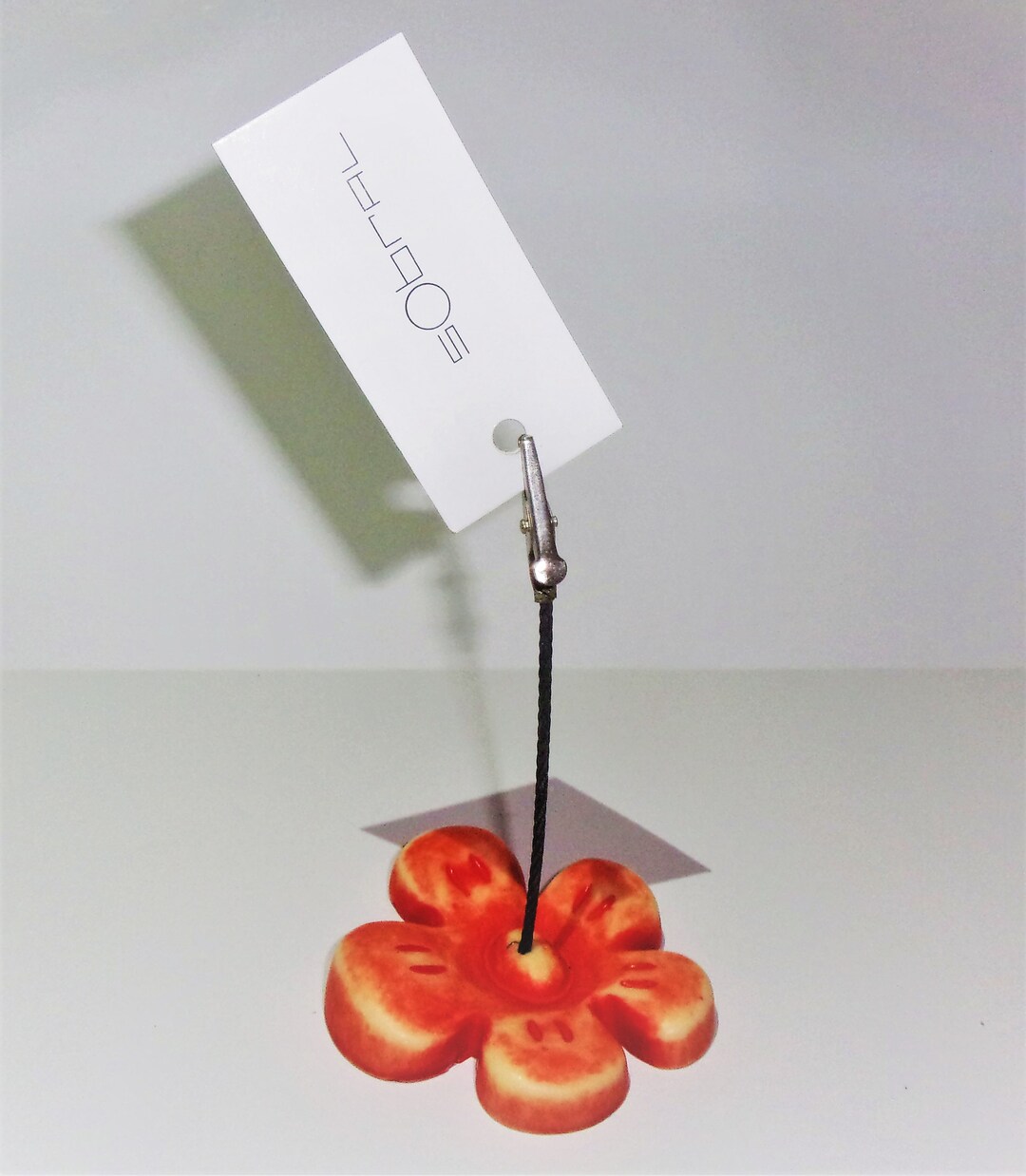 Sobral Objectos Poeticos Flower Base Memo Photo Clipper Holder Artist ...