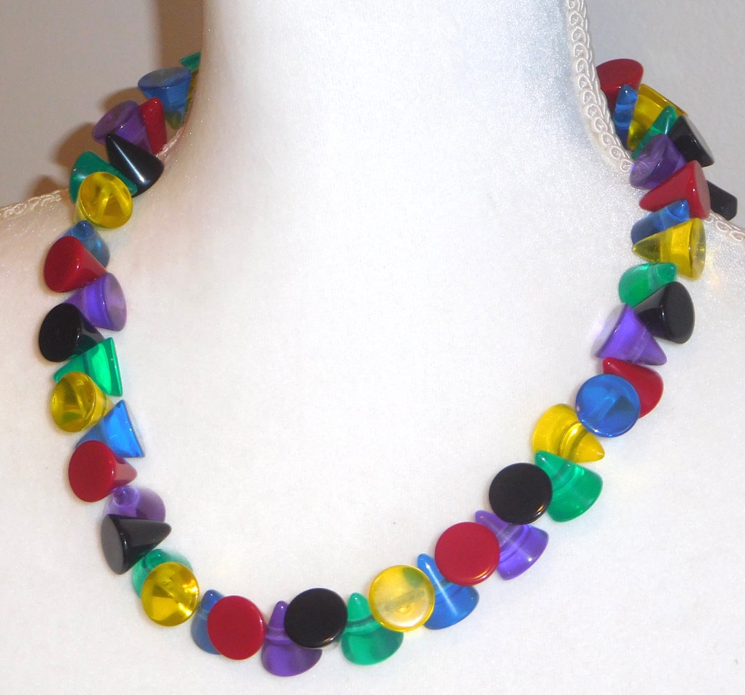 Sobral Mix 2023 Lagerfeld Multi Cone Spike Beads Artist Made Statement ...