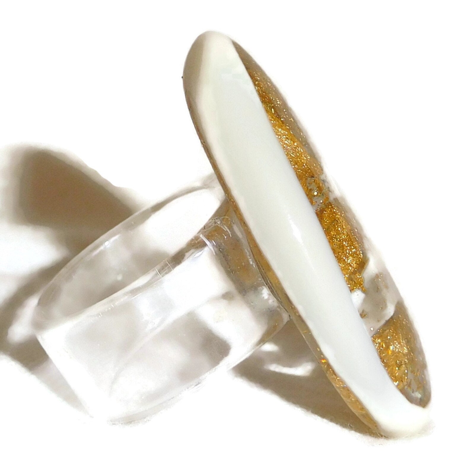 Sobral Primativo Original Gold Metallique & Driftwood Ring Sz | Etsy