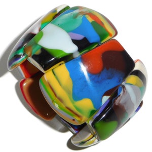 Sobral Dora Amaar Colorful Kandinsky Rilma Artist Made Bead Bracelet - Etsy