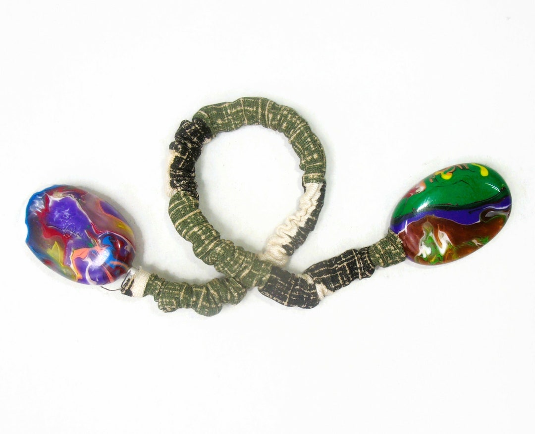 Sobral Brazil Pollock Artist Made Wire Hair Twister Worm - Etsy