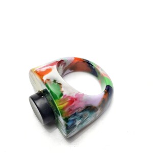 Sobral Geometria Circulo Half Moon Multicolor Pollock Artist Made ...