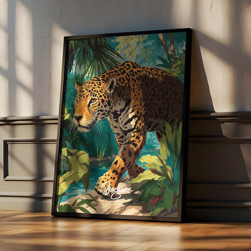 Jaguar Wall Art - Etsy