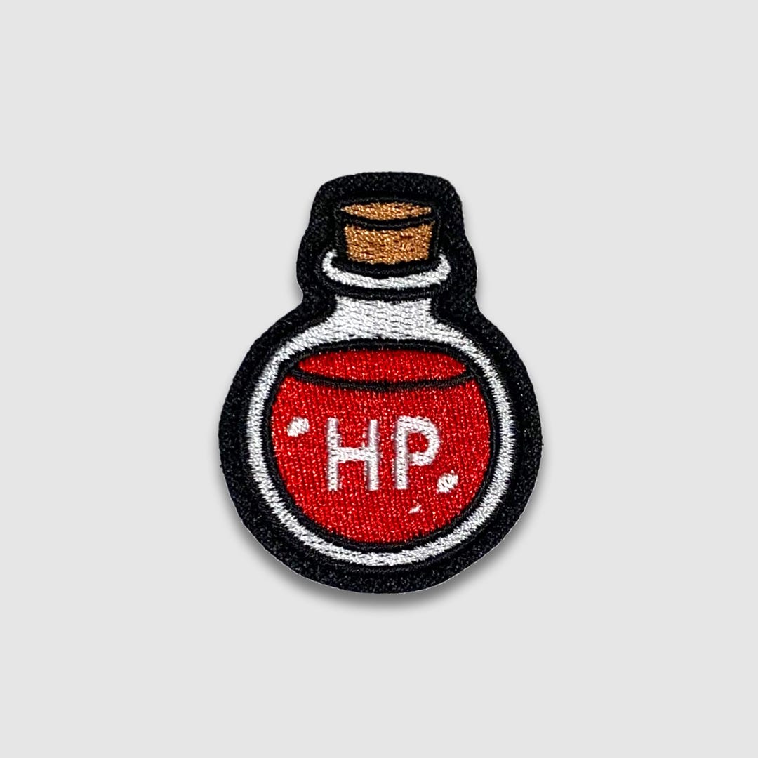 Health Potion Patch - Etsy