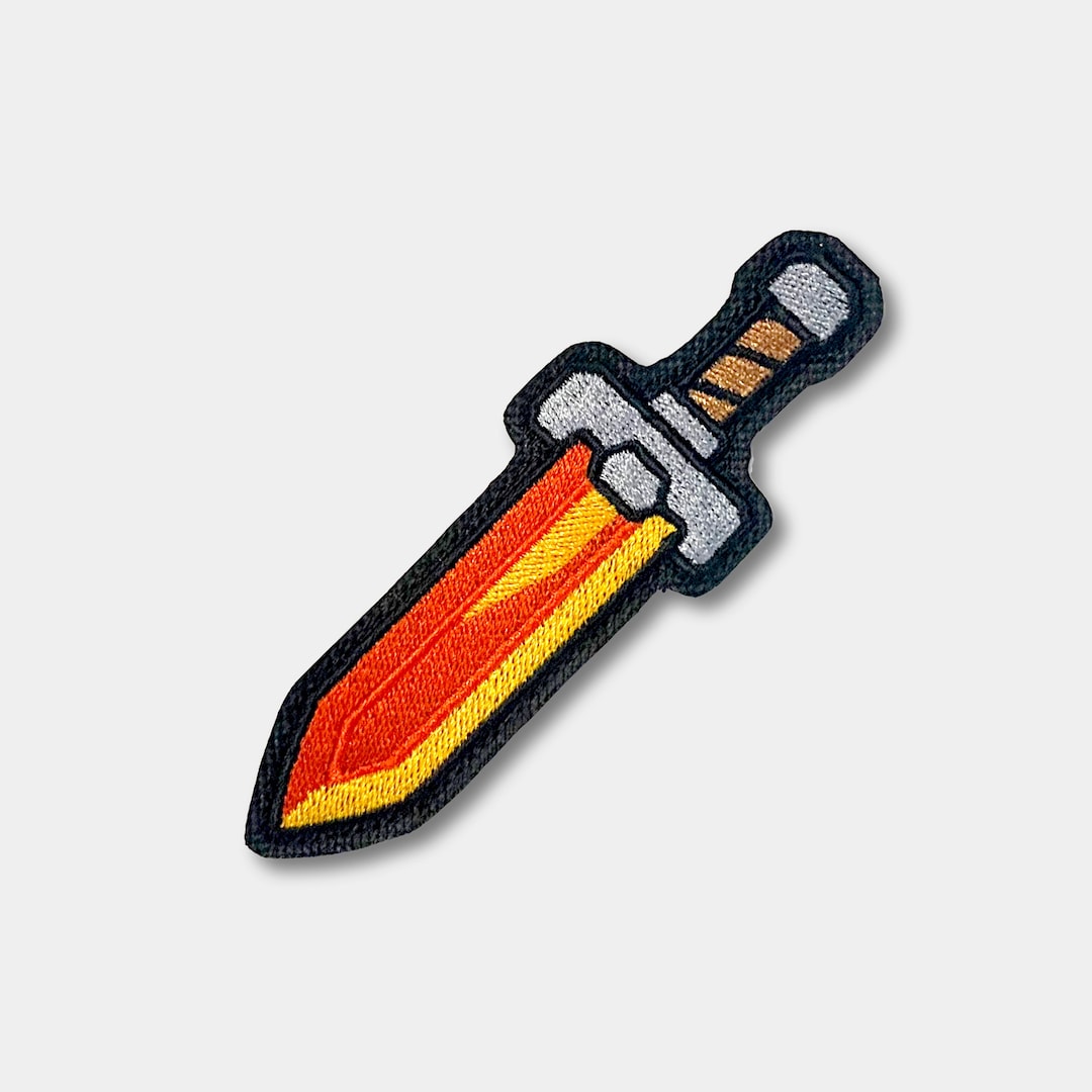 Fire Sword Patch - Etsy