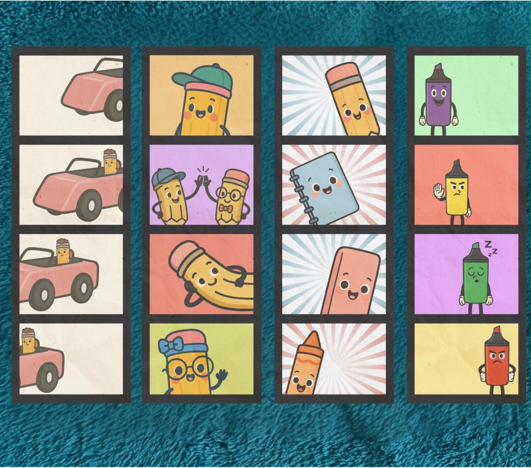 School Friends Bookmarks 4-pack: Classroom Reading Incentives (PDF ...