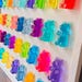 Colorful 3D Gummy Bear Wall Art – Resin Candy Decor – Rainbow Gummy ...