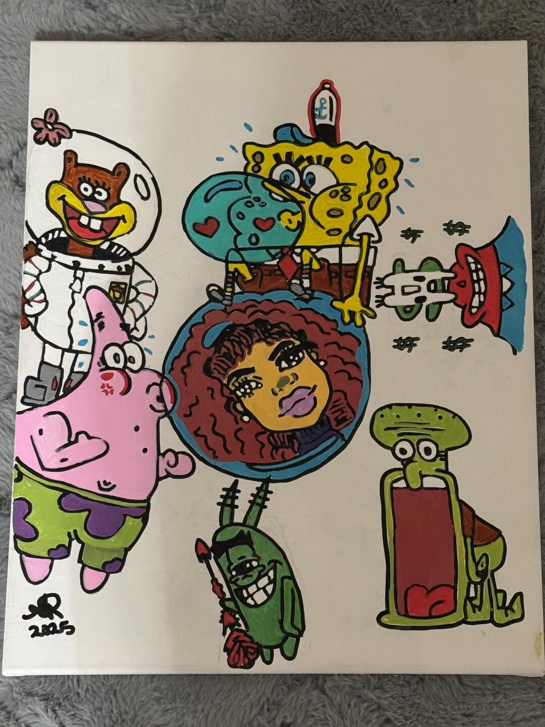 Patrick Star Art Genius - Etsy