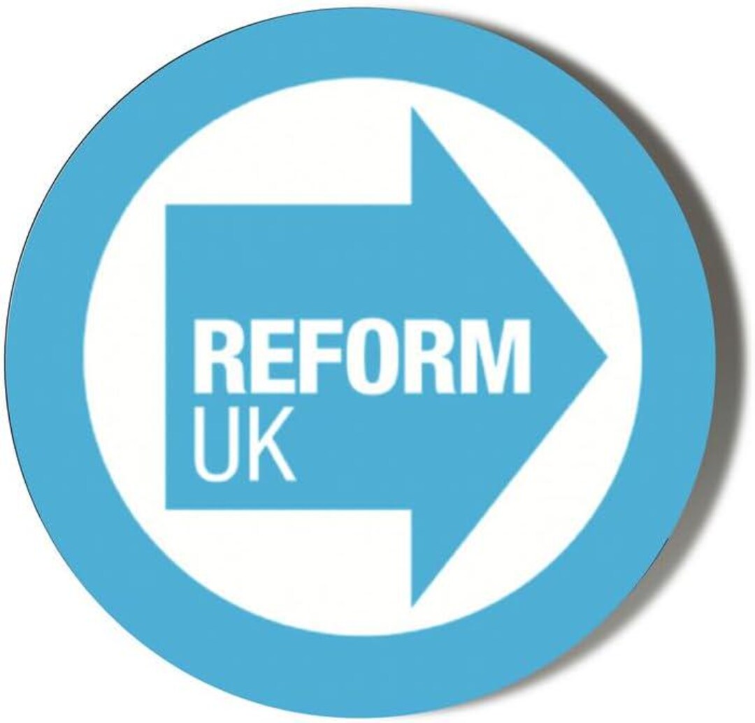 Reform Party Vinyl Stickers - (4 Variation Sizes Available) Water Proof ...