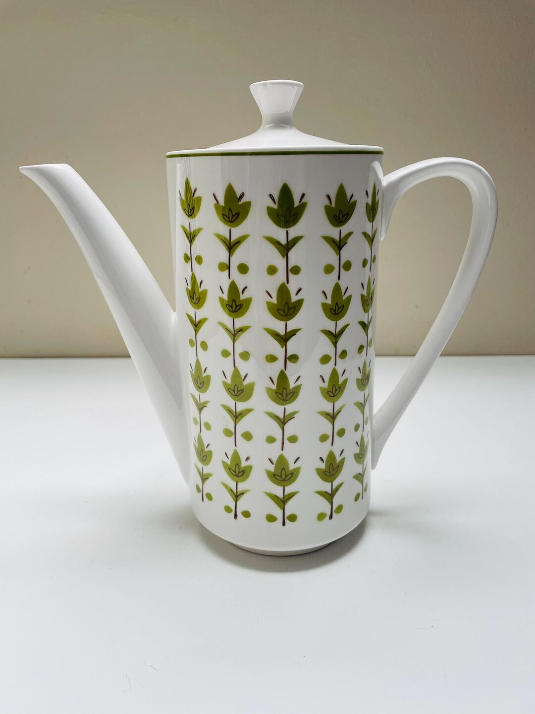 Mikasa Pirouette MCM Tea/coffee Pot - Etsy