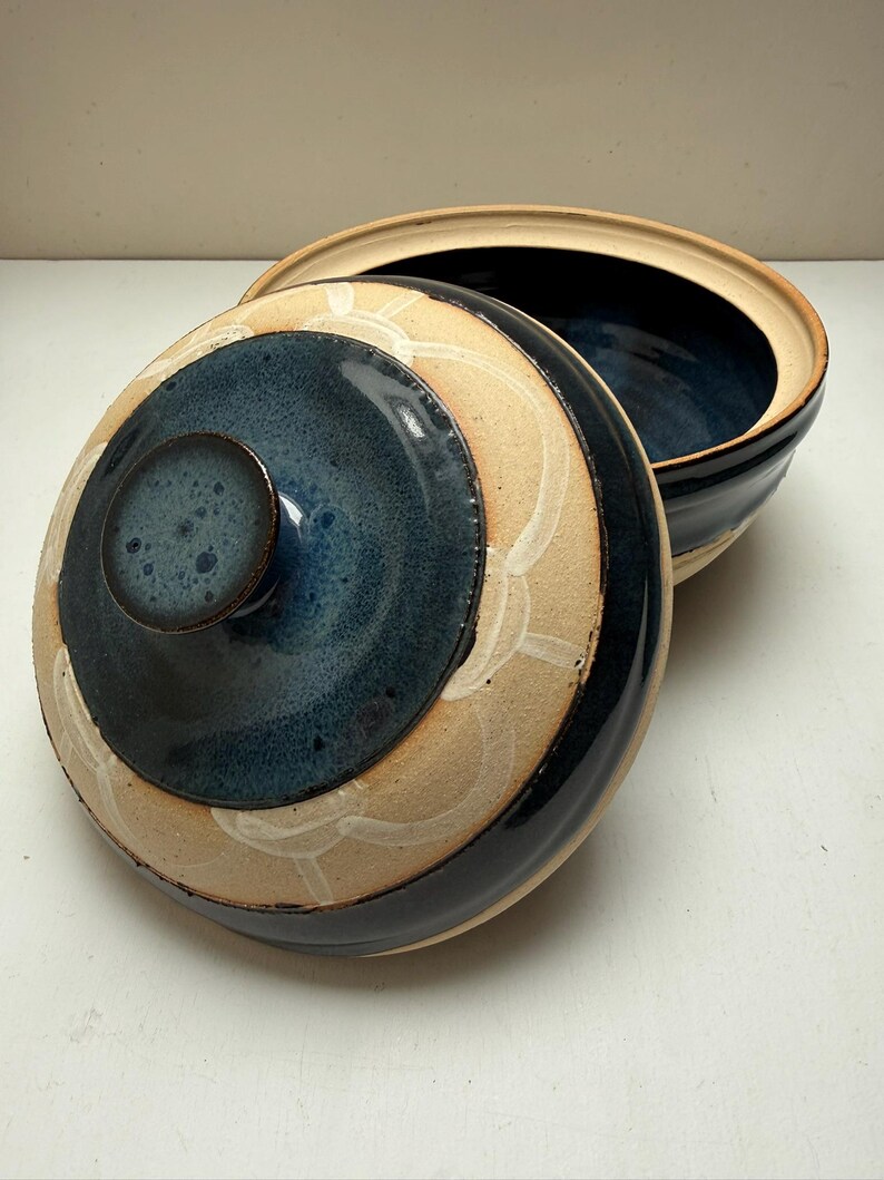 Studio Art Pottery Lidded Tureen or Donabe Pot - Etsy 日本