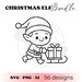 Christmas Elf SVG Bundle | Cute Elf Clipart Set | Santa’s Helpers Line ...