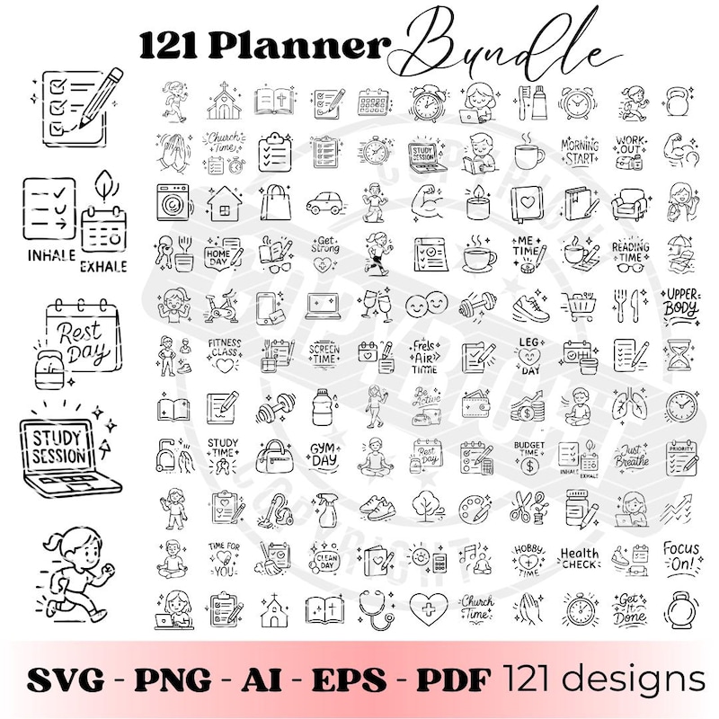 Kawaii Planner Stickers - Etsy