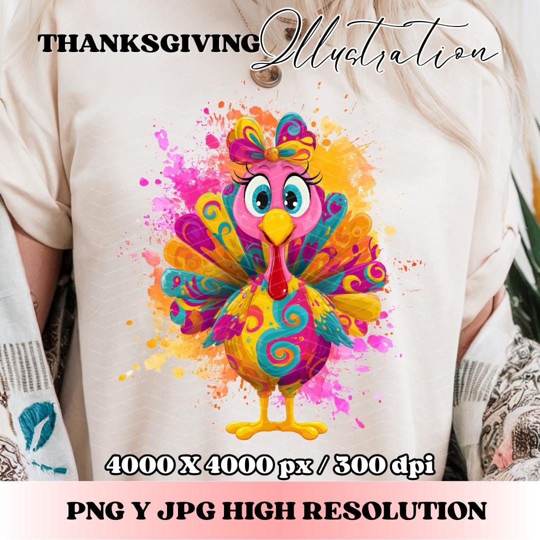 Funny Thanksgiving Turkey PNG JPG | Cartoon Turkey Clipart | Cute ...