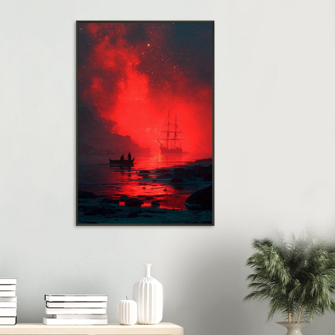 Neon Pirate Ship - Etsy