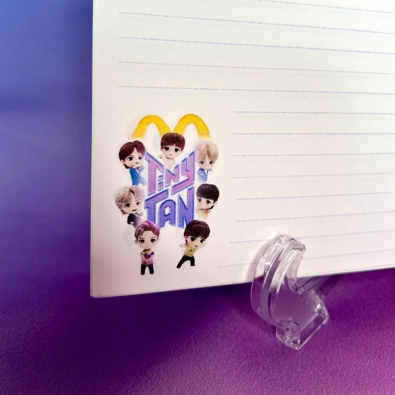 BTS Happy Meal Box Journal | Upcycled KPOP Notebook - Etsy