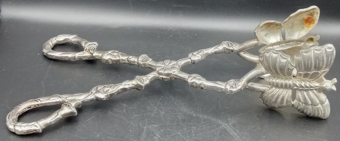 Beautiful Godinger Silverplate Figural Butterfly Salad Tongs 10 1/4" - Etsy