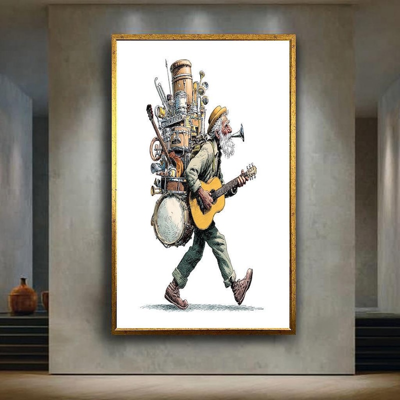 One Man Band Instruments - Etsy
