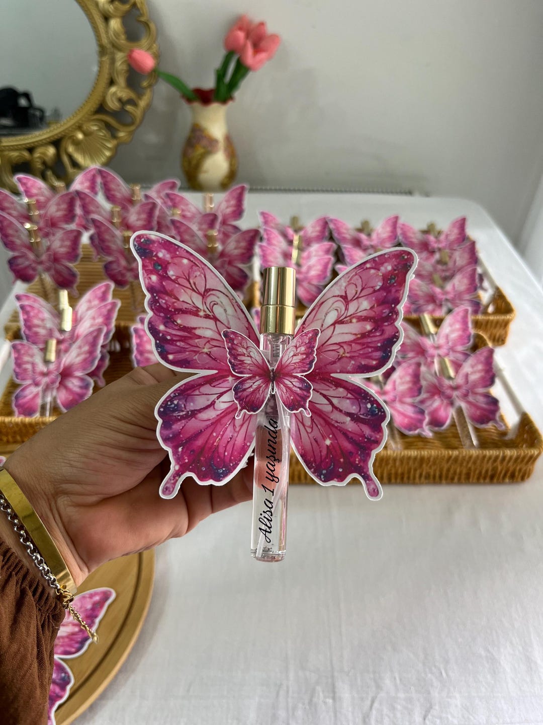 Wedding Favor Perfume – Personalized Mini Perfume Bottle, Handmade Gift ...