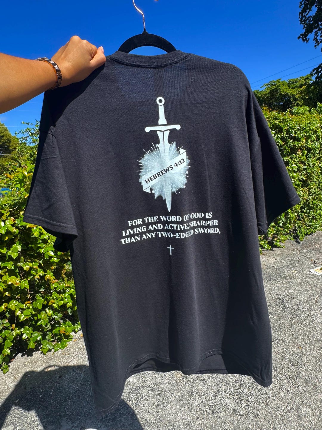 ORIGINAL No Weapon Shall Prosper Screen Print Tshirt Christian Apparel ...