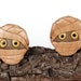 Mummy Egyptian Monster Wood Carved Intarsia Ornament / Magnet - Etsy