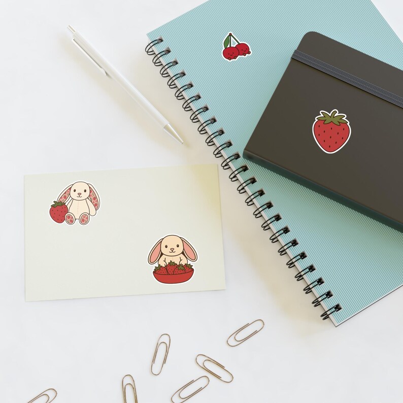 Jellycat Inspired Fruit Sticker Sheets - Etsy