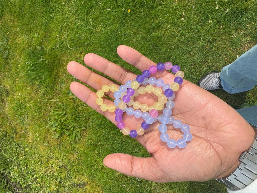 UV Color Changing Bracelets | Beaded Bracelets | Handmade Gifts for Her ...