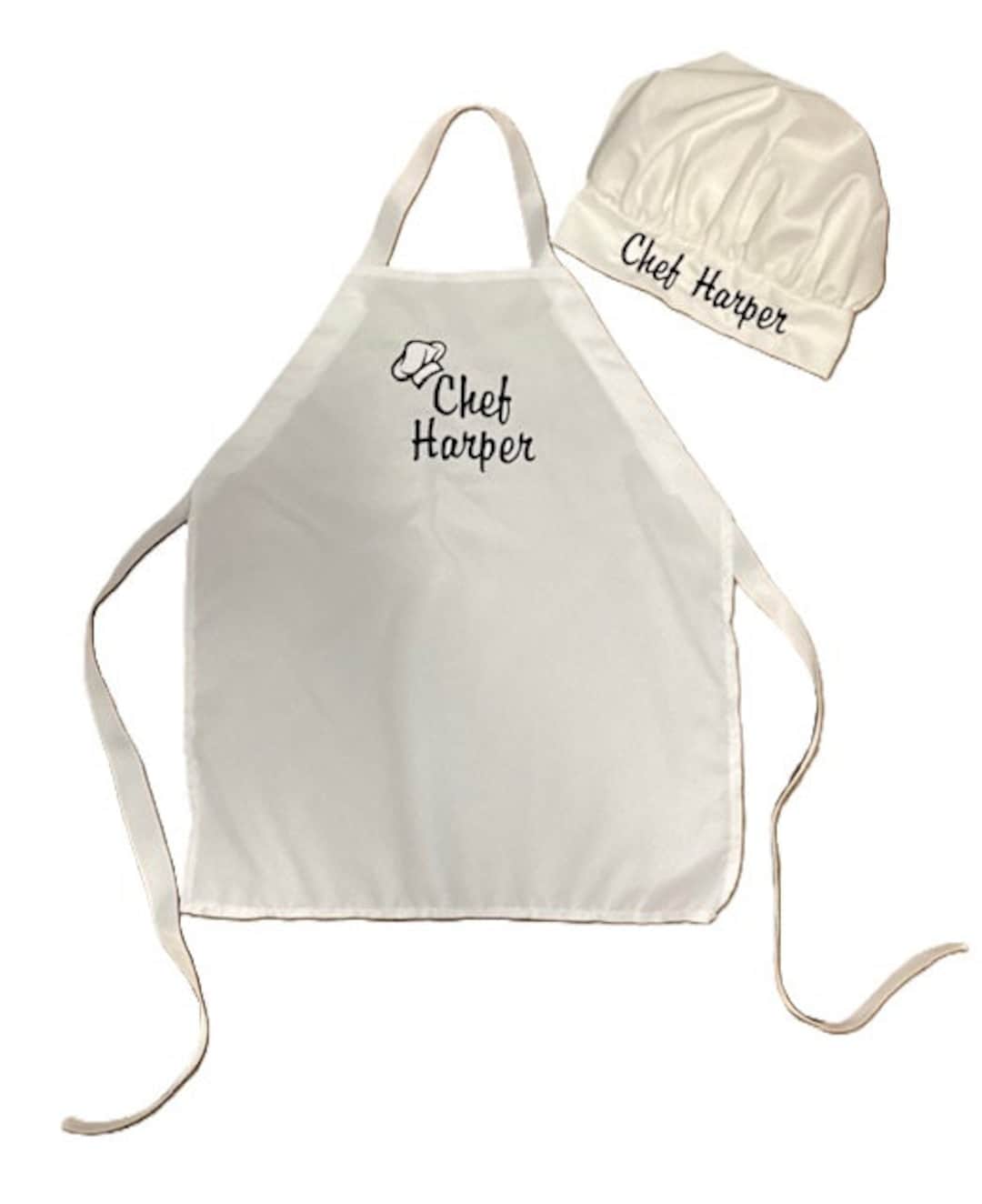 Personalized Childs Chef Hat & Apron - Etsy