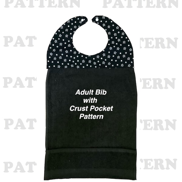 Adult Bib Pattern - Etsy