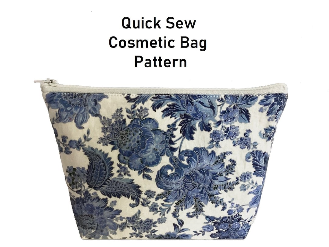 Quick Sew Cosmetic Bag Pattern - Etsy