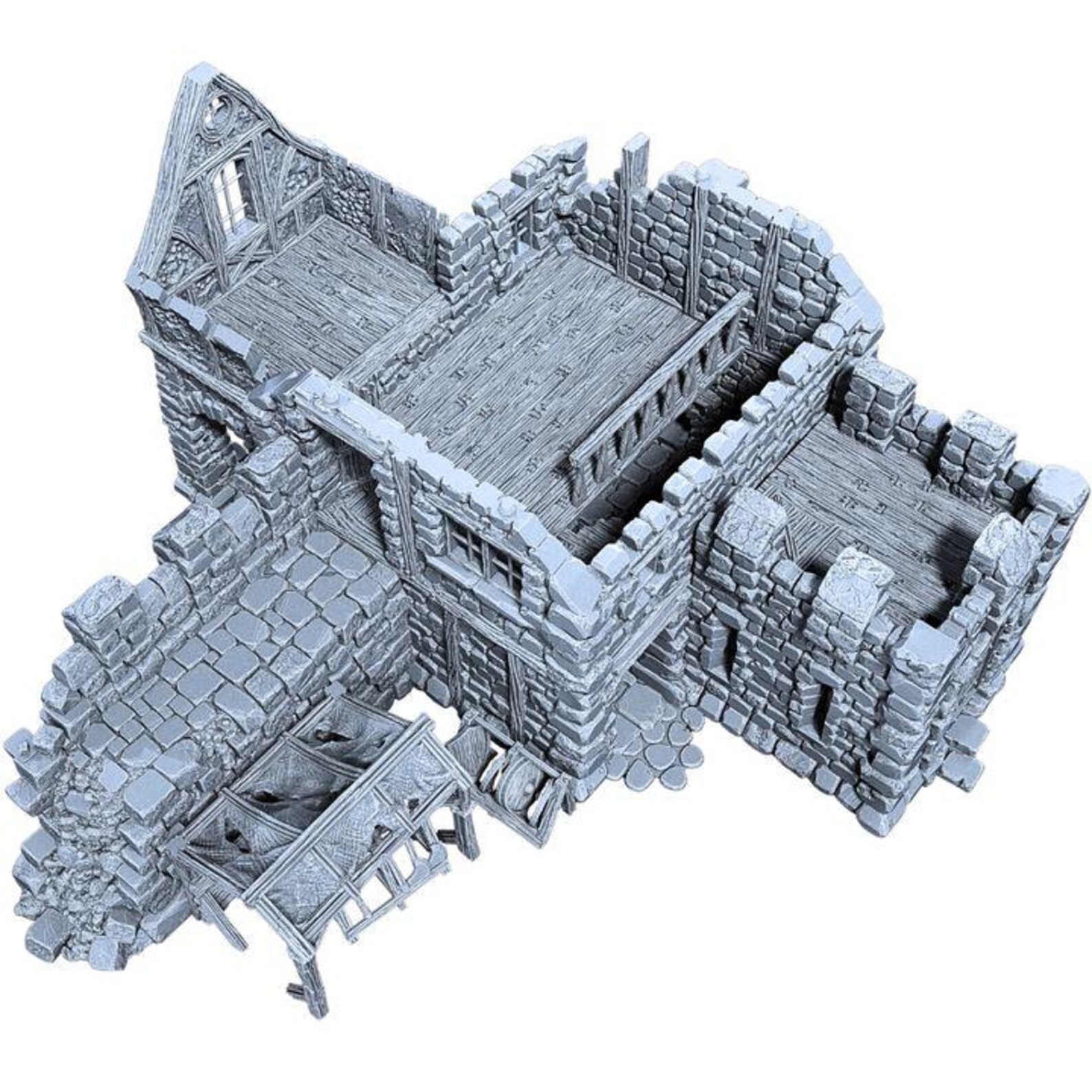 Ruined Training Ground | 3D Printed Terrain for Tabletop Rpgs, Dungeons ...