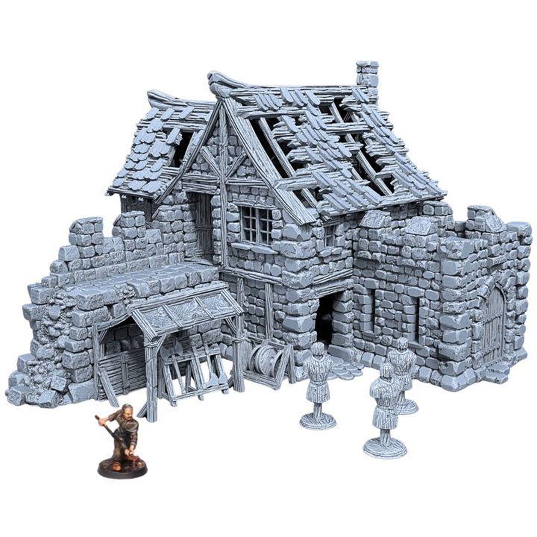 Ruined Training Ground | 3D Printed Terrain for Tabletop Rpgs, Dungeons ...