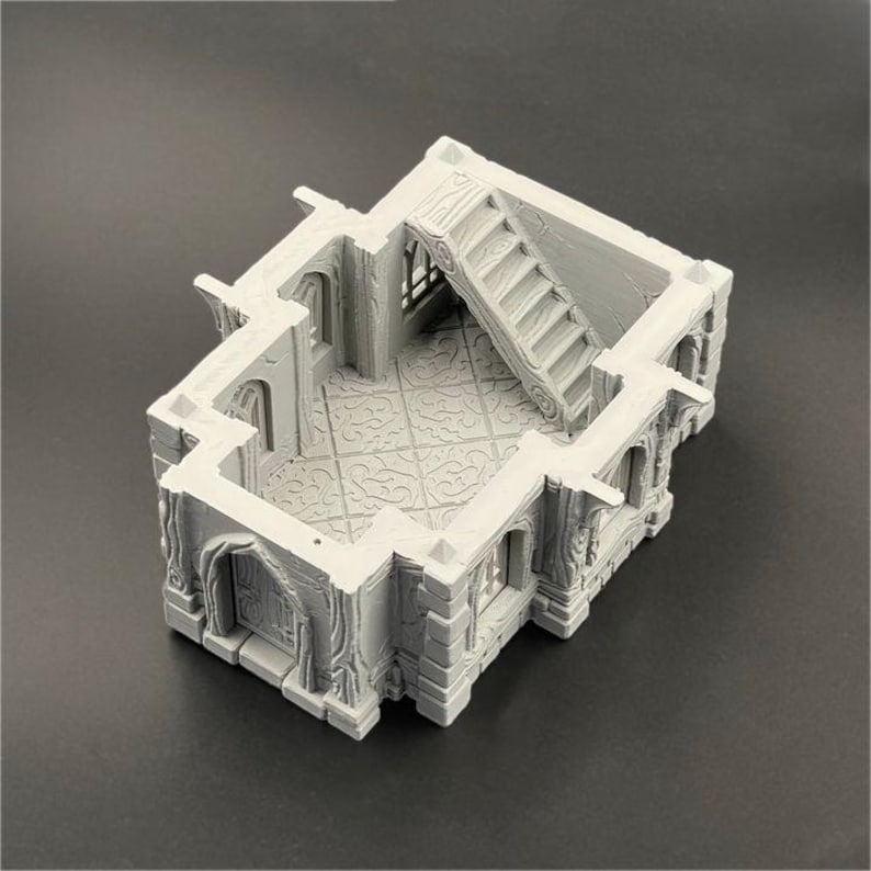 Medieval Fantasy Farmhouse | 3D Printed Terrain for D&D, Pathfinder ...