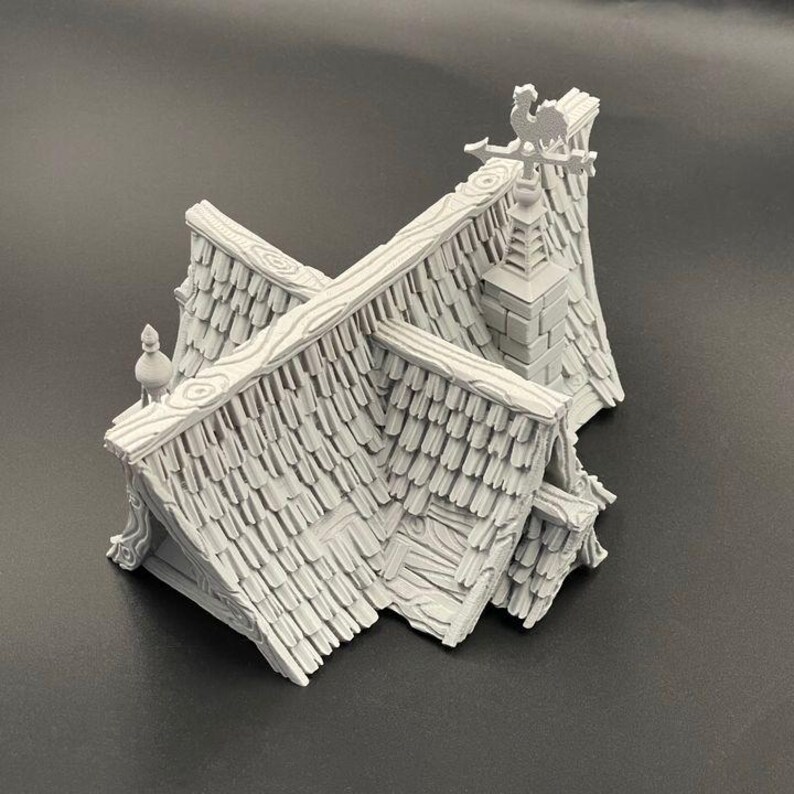Medieval Fantasy Farmhouse | 3D Printed Terrain for D&D, Pathfinder ...