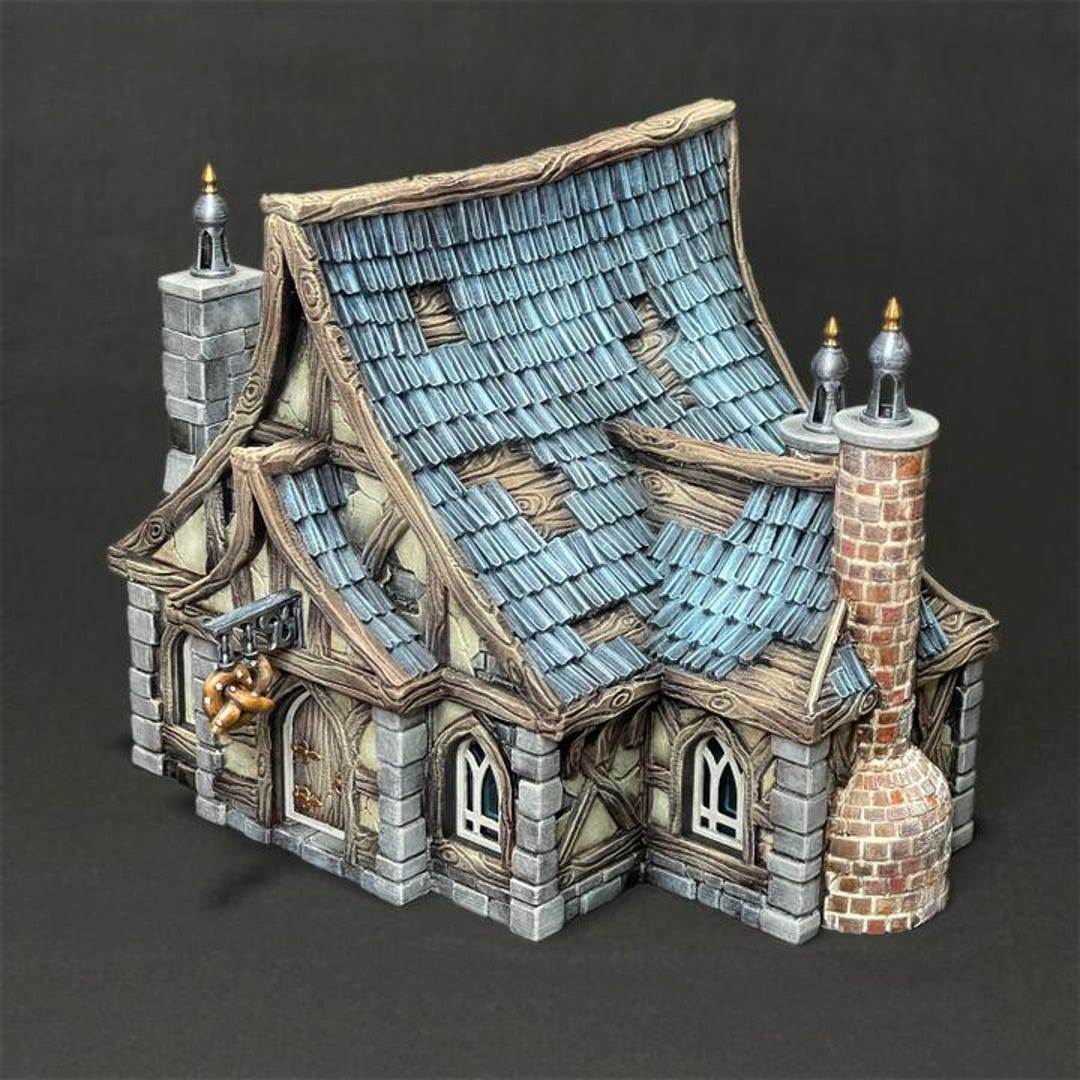 Medieval Fantasy Bakery | 3D Printed Terrain for D&D, Mordheim, and ...