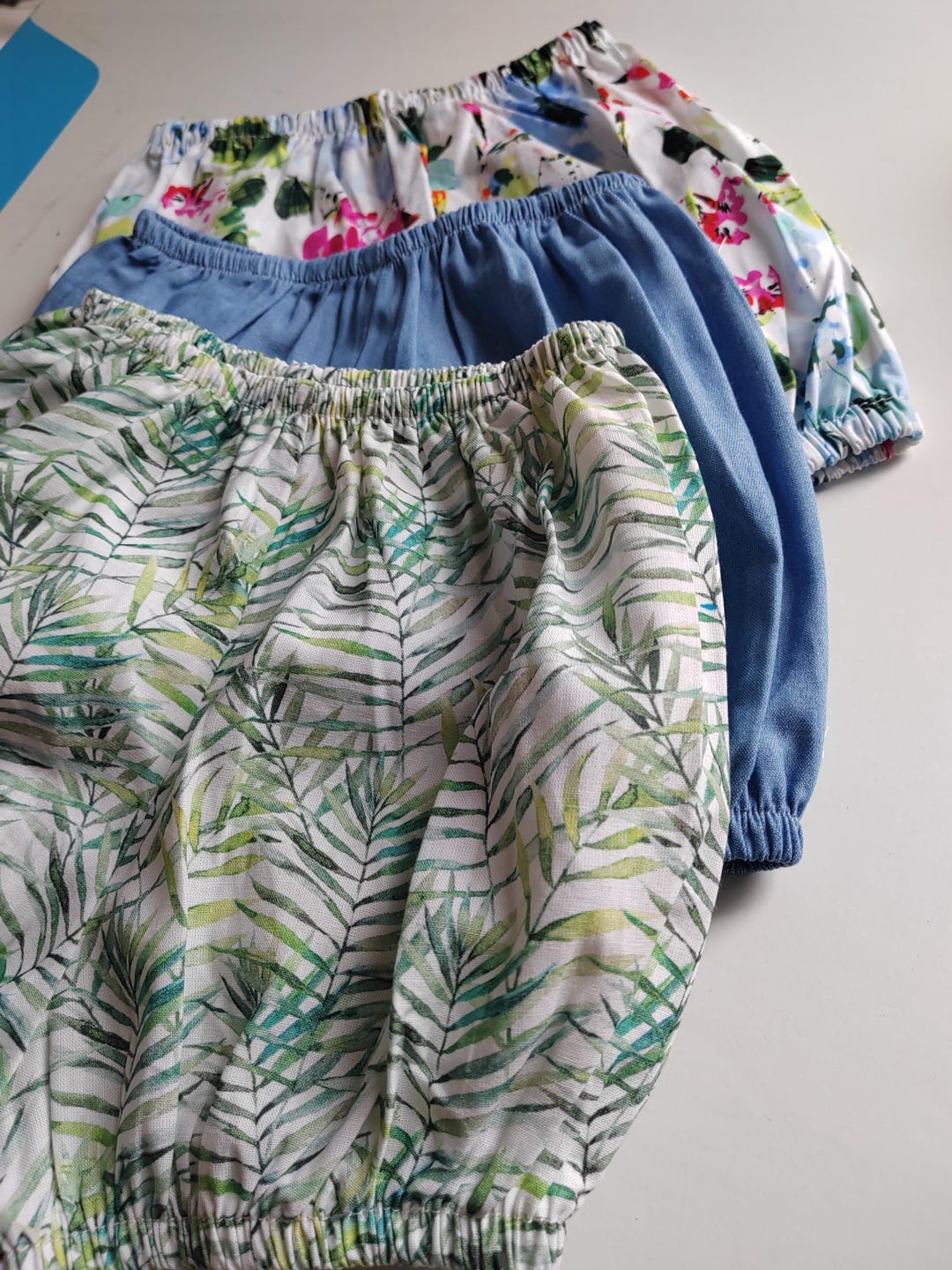 Children Girl Cotton Children Bloomers Set of 3: Assorted Prints ...