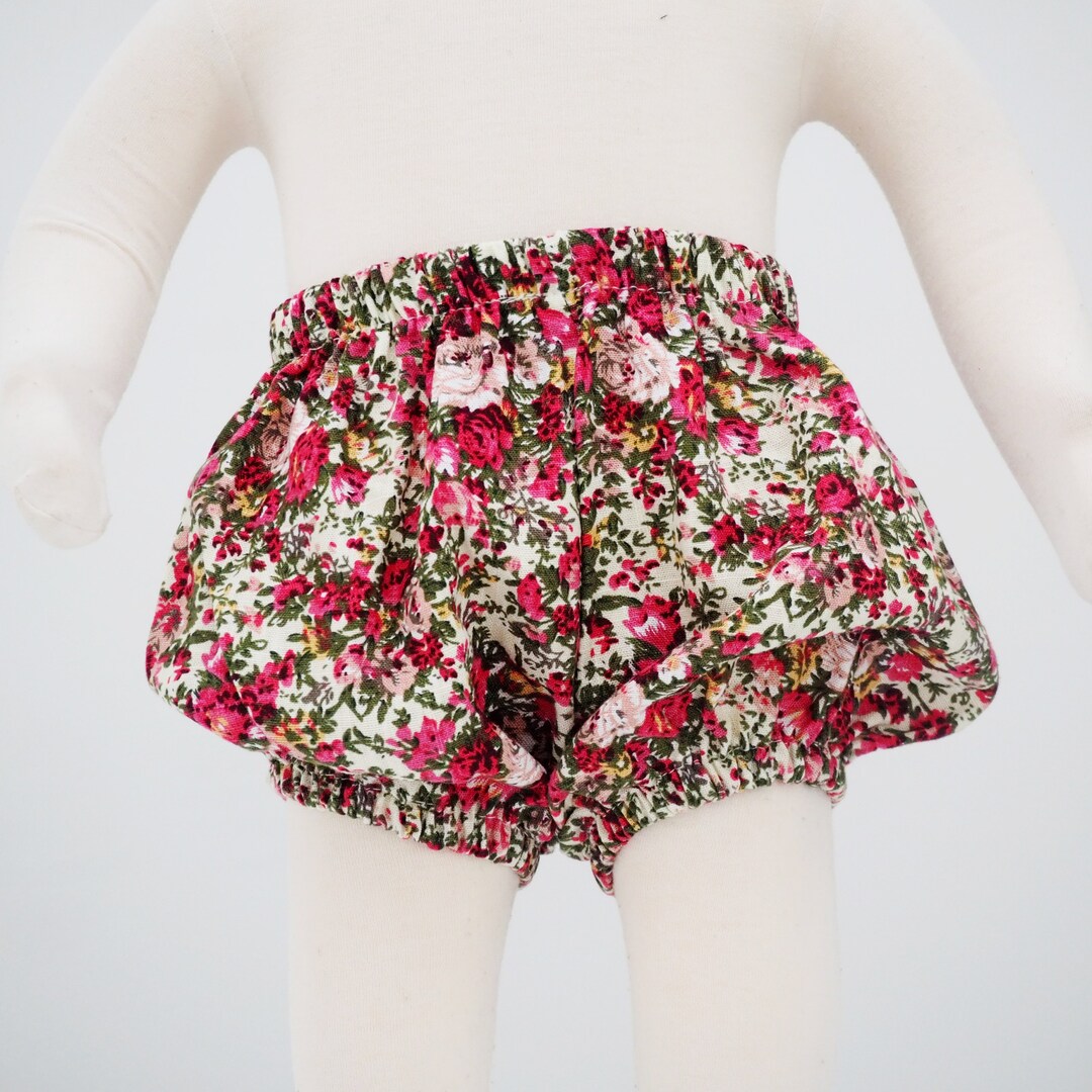 Bloomers, Floral Bloomer Shorts, Diaper Nappy Cover, Girls Romper ...
