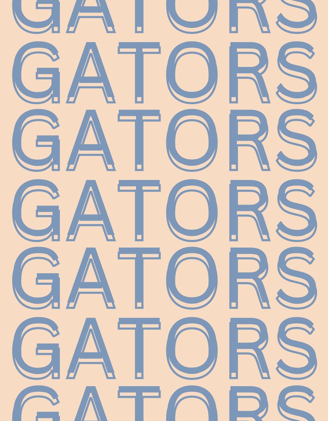 Set of 6 University of Florida Prints, Digital Downloads, Dorm Decor ...
